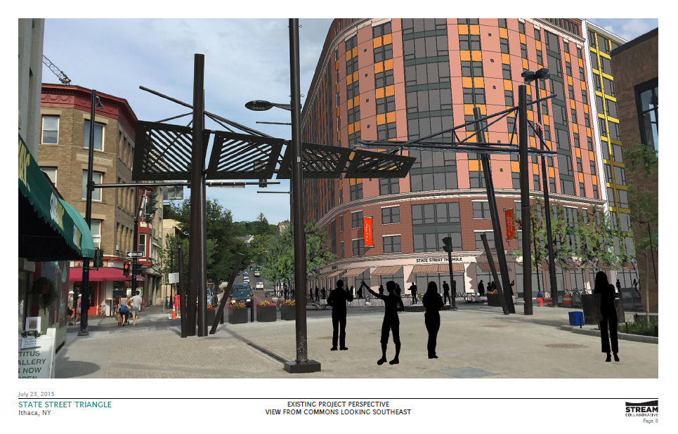 Ithaca officials consider parking, zoning for downtown 11-story building