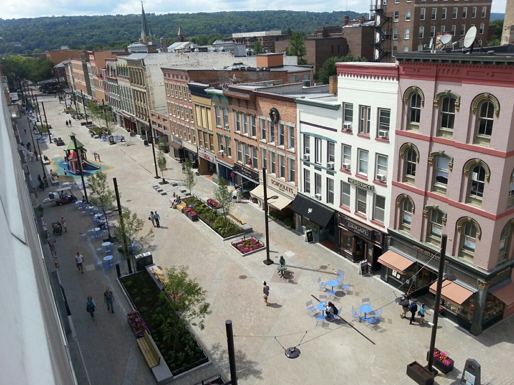 Photo Gallery: The Ithaca Commons redesign, from start to finish