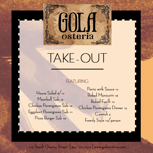 Gola Osteria brings Ithaca Italian takeout to a new level - The Ithaca ...