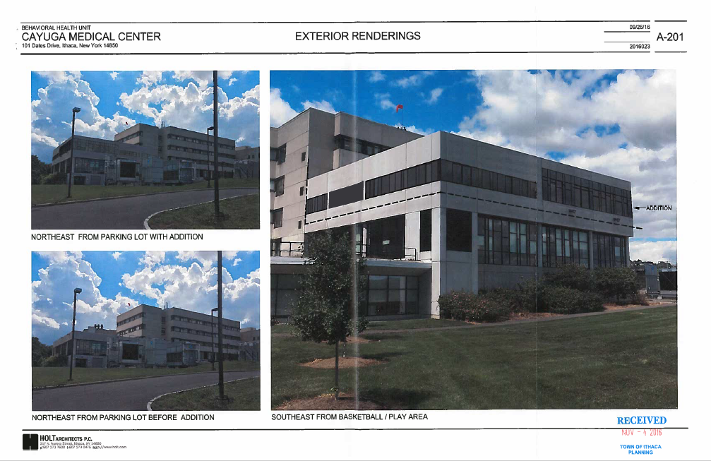 Cayuga Medical Center proposes addition on West Hill - The Ithaca Voice