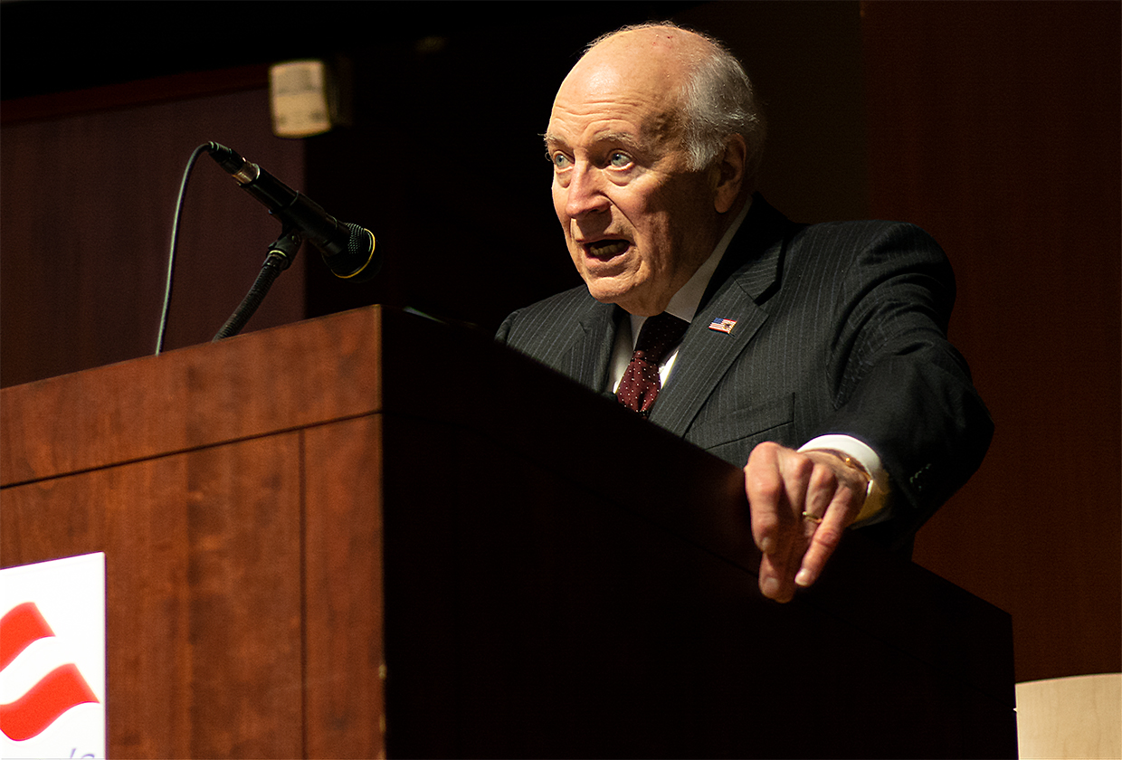 Gallery: Dick Cheney gives talk at Cornell, punctuated by protest - The ...