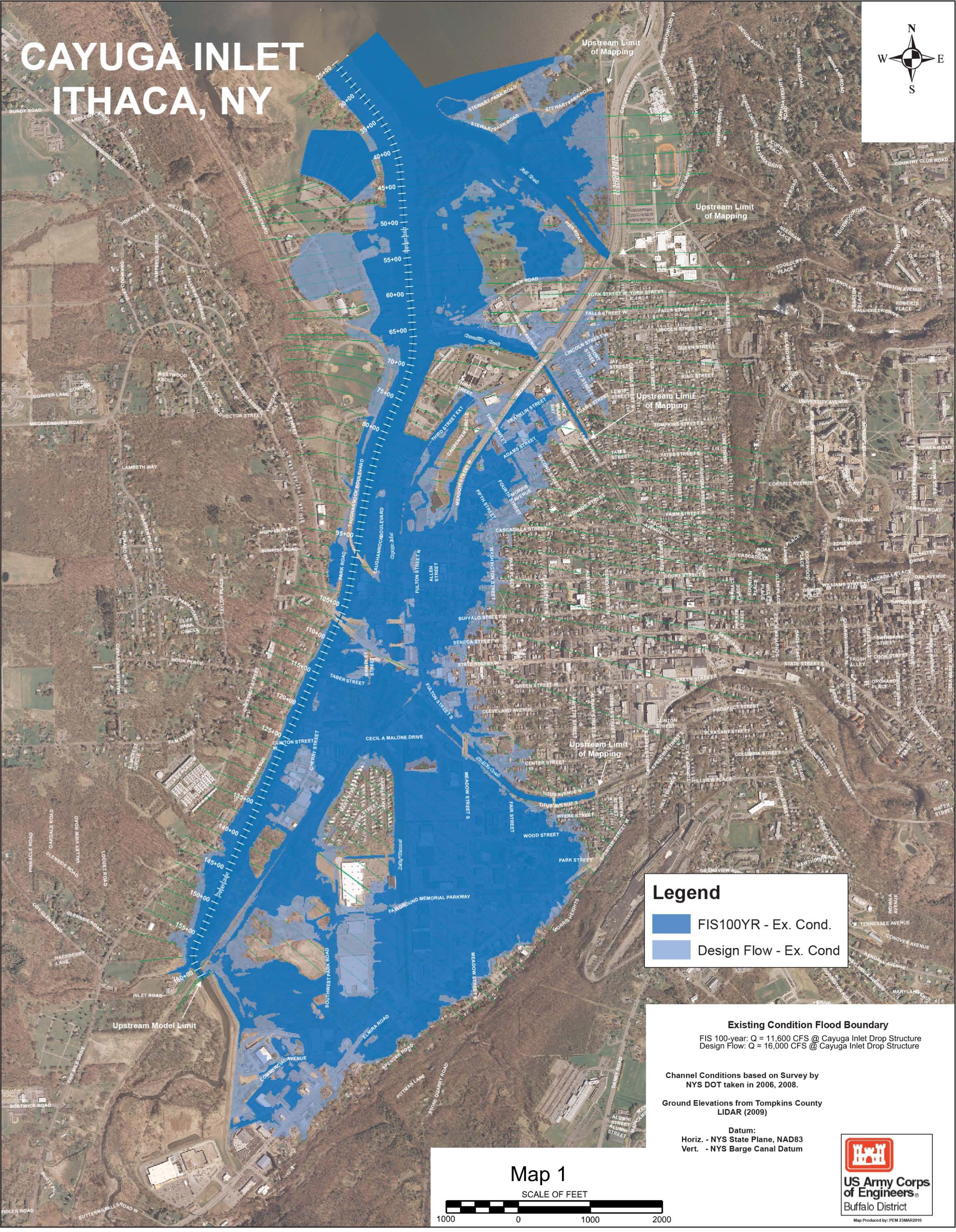 Flood map USACE - The Ithaca Voice