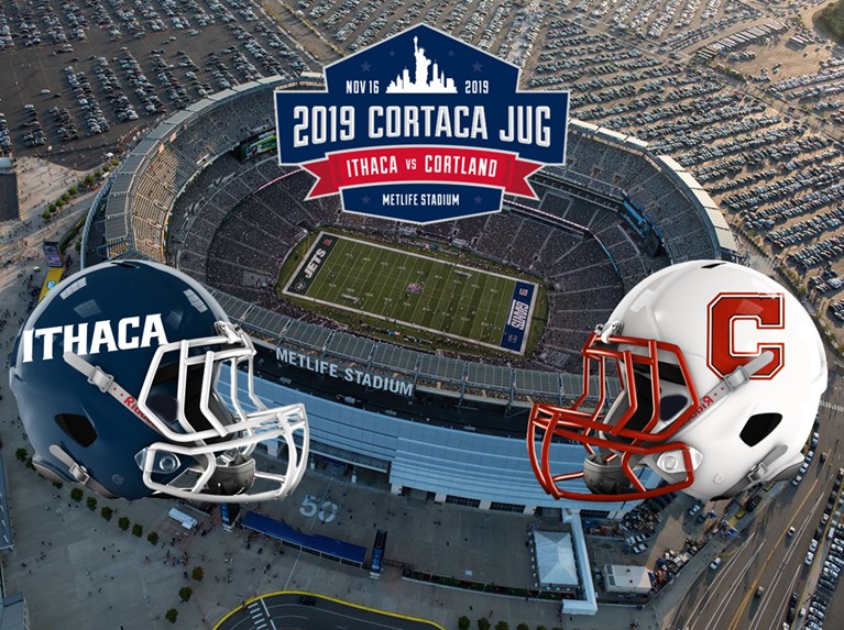 Ithaca College, Cortland rivalry football game Cortaca Jug will move to ...