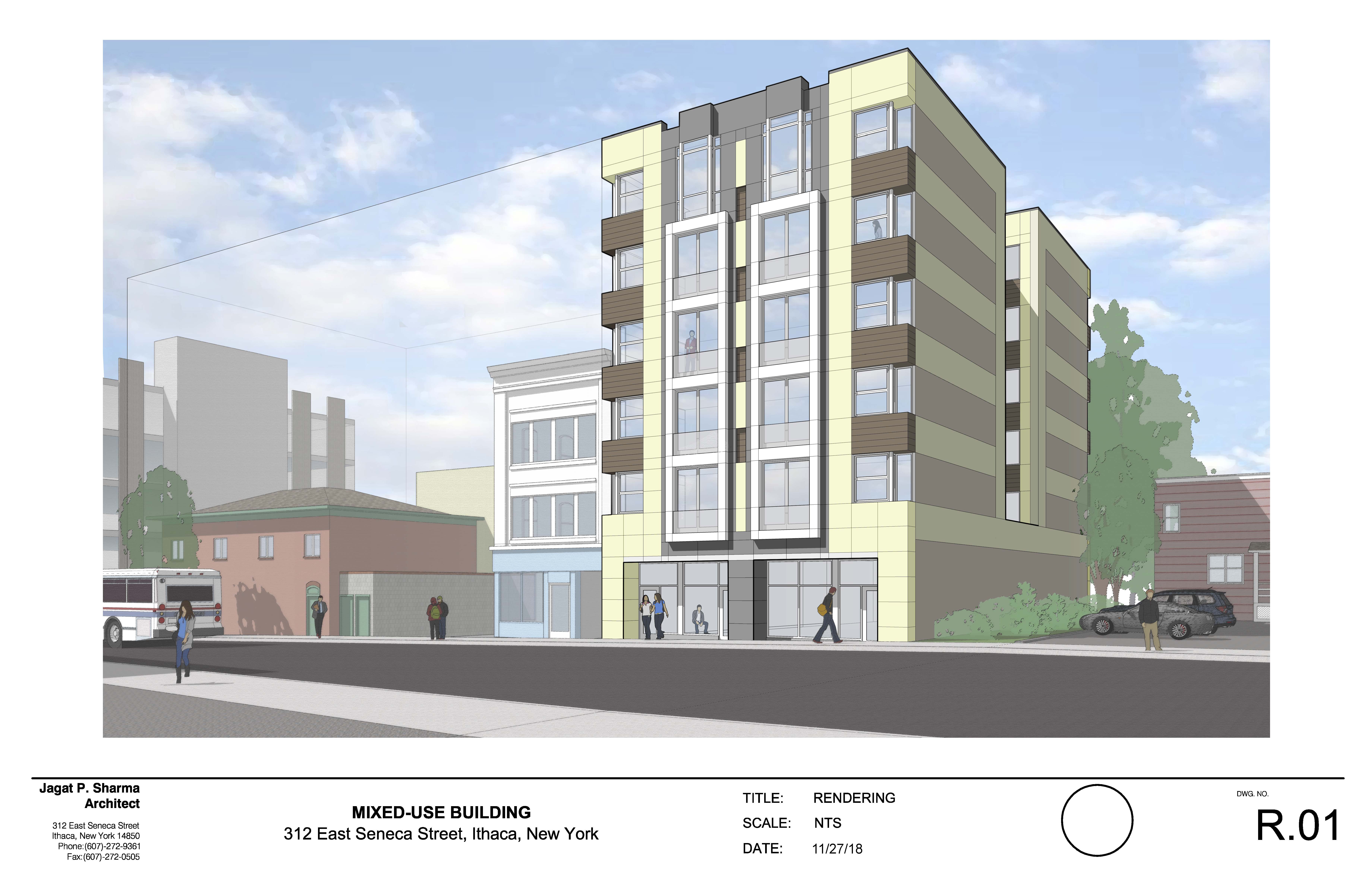 312 Seneca rendering - The Ithaca Voice
