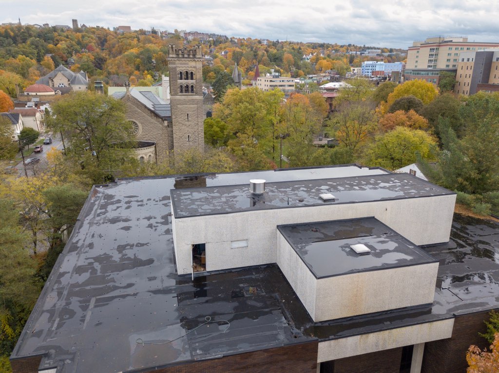 Old Library roof - The Ithaca Voice