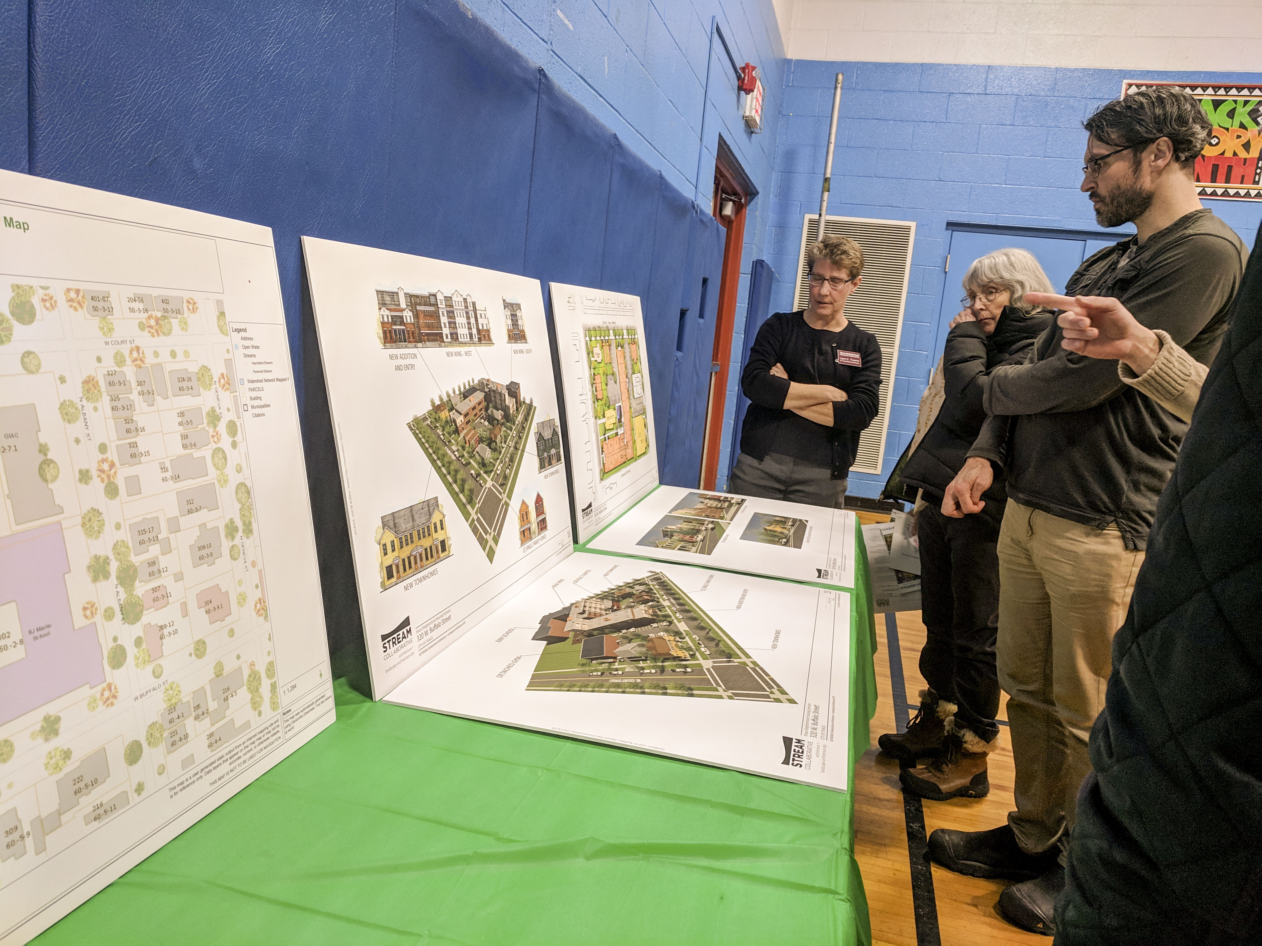 Photos: Community gets first look at early Immaculate Conception site ...