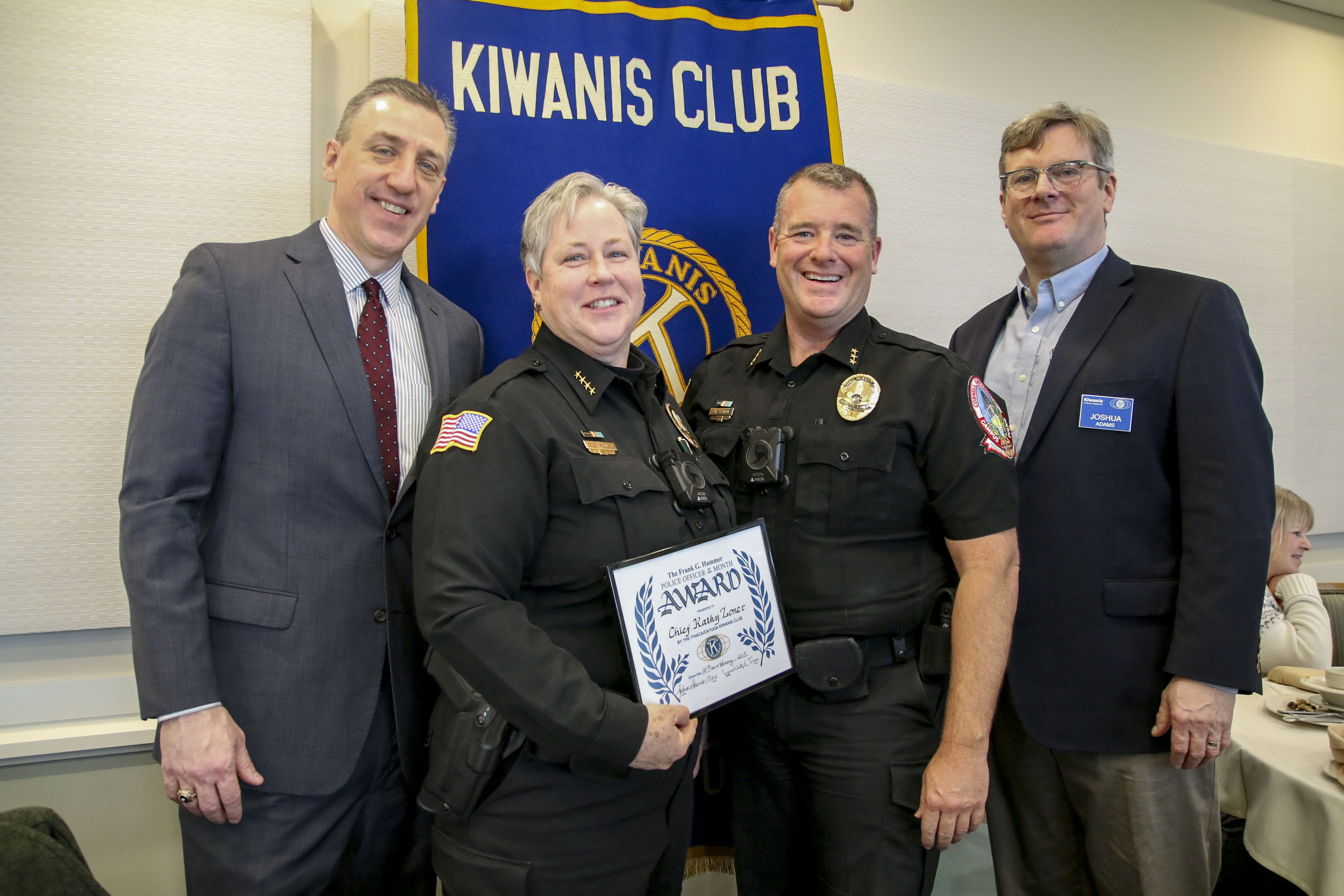 Cornell police chief honored for decades of service - The Ithaca Voice