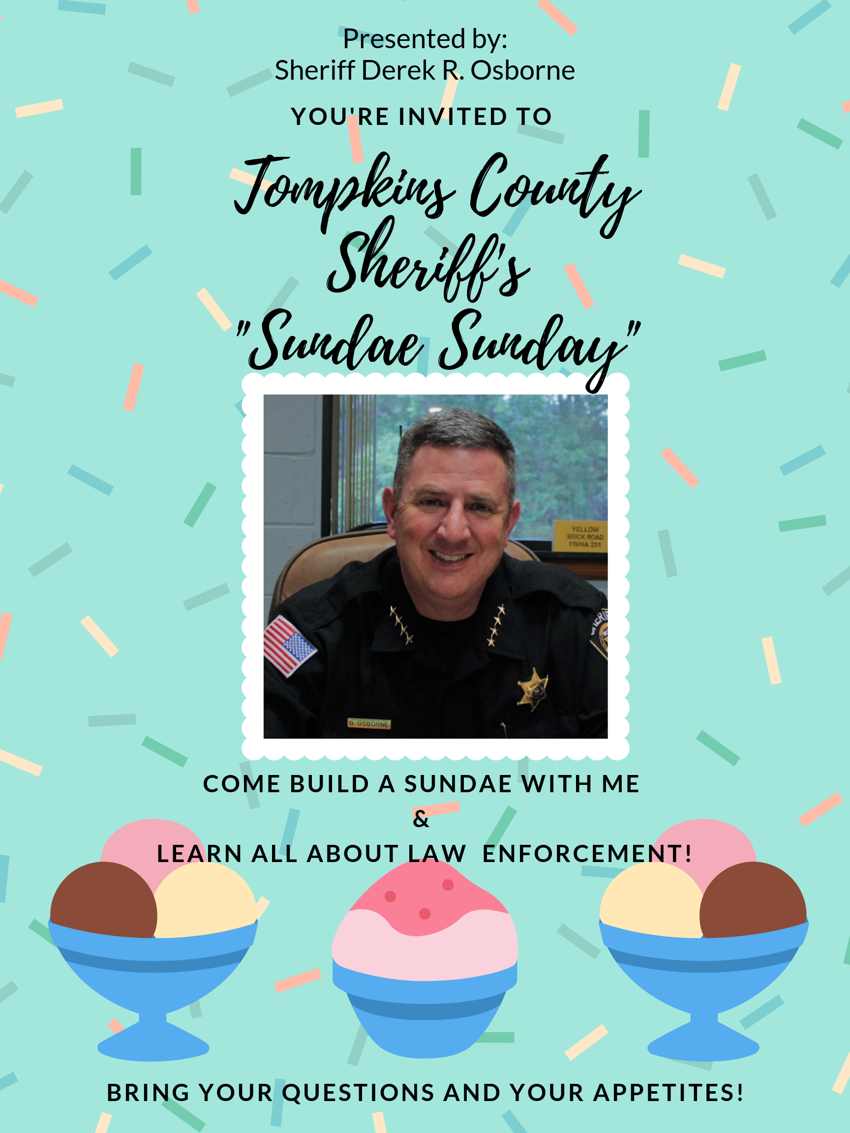Sheriff's Sundae Sunday - The Ithaca Voice