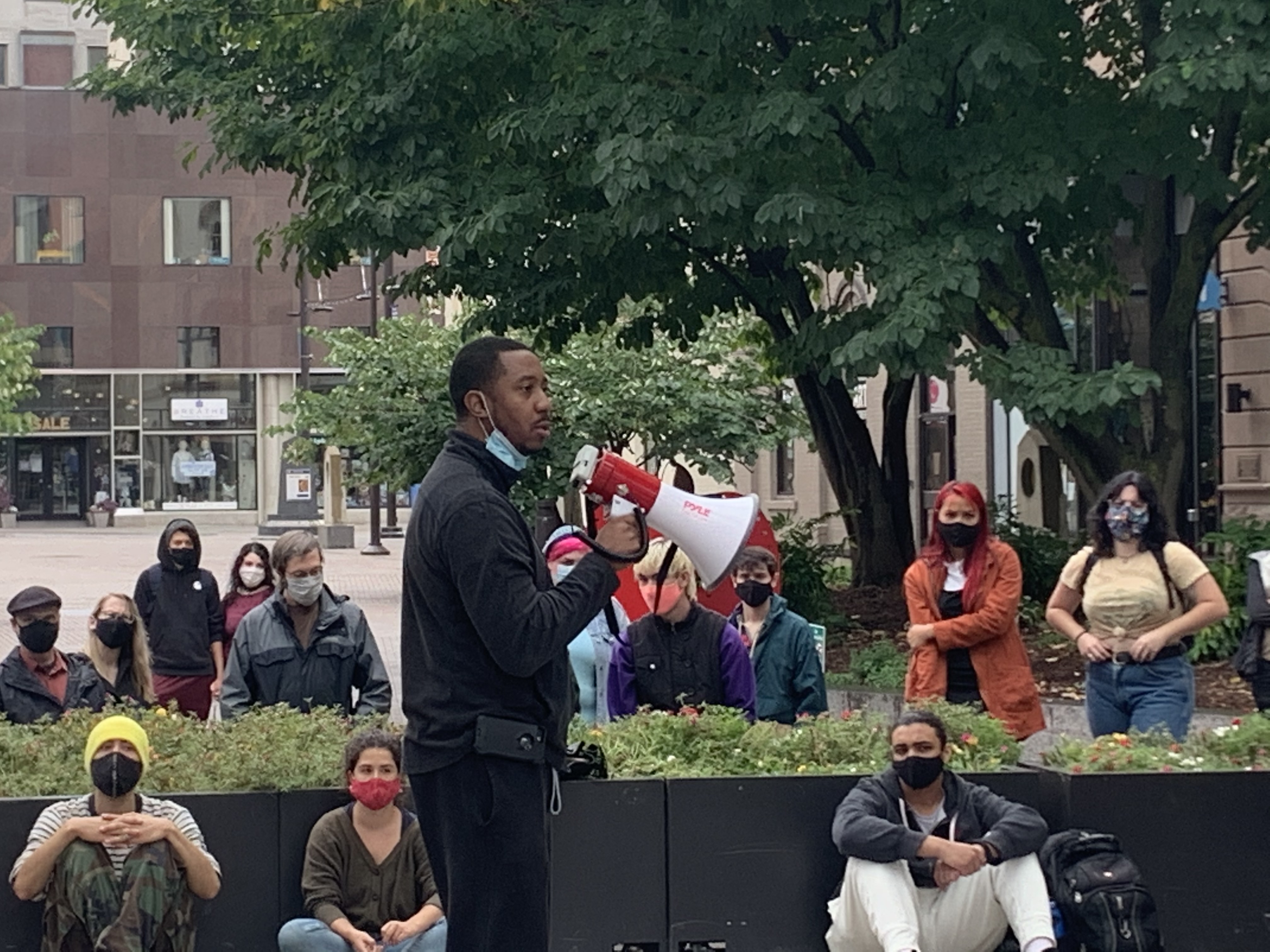 Weekly rally centers on calls for movement unity - The Ithaca Voice