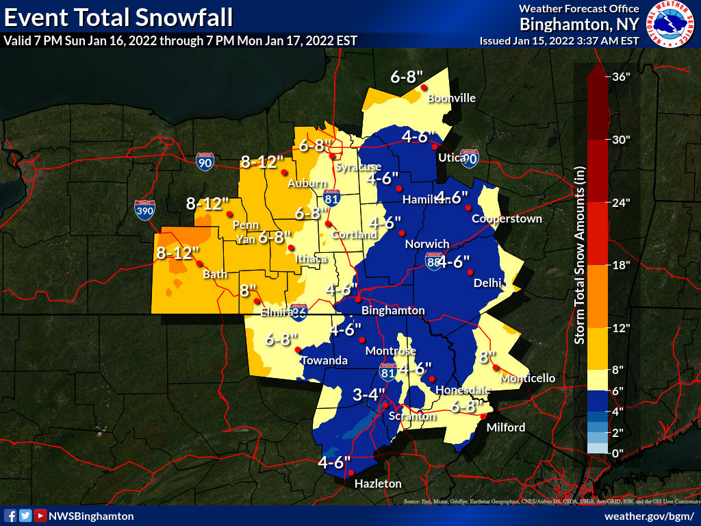 Arctic blast to be followed by winter storm Sunday night into Monday ...