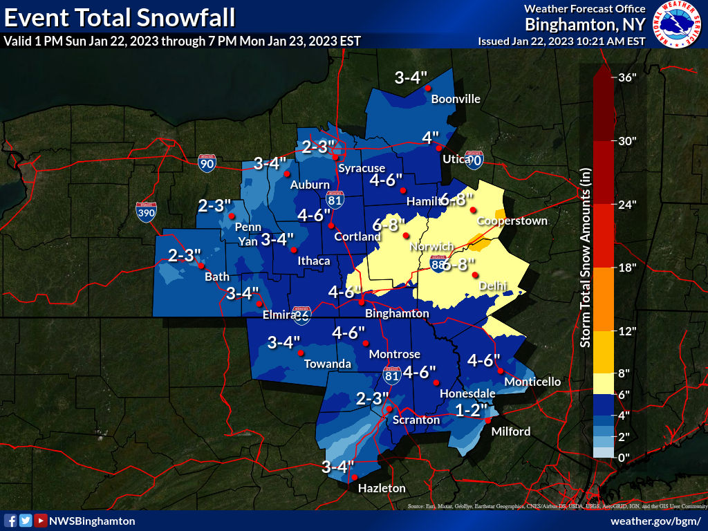 Weather: Widespread, moderate snowfall tonight through Monday morning ...