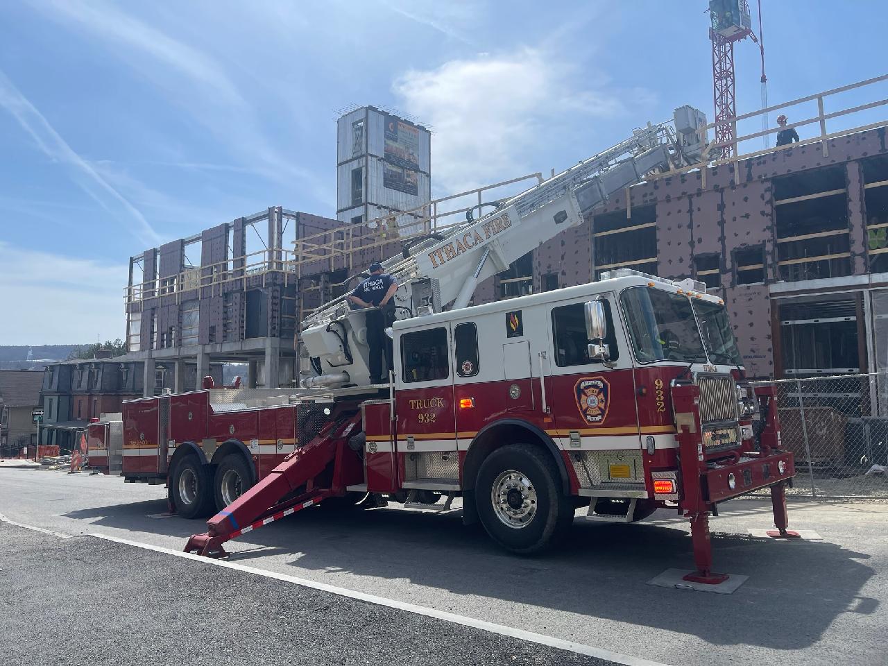 One person rescued from construction site after injury - The Ithaca Voice