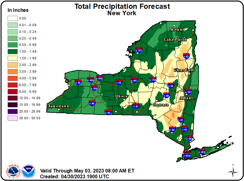 Weather: Rain all week, flood watch posted - The Ithaca Voice