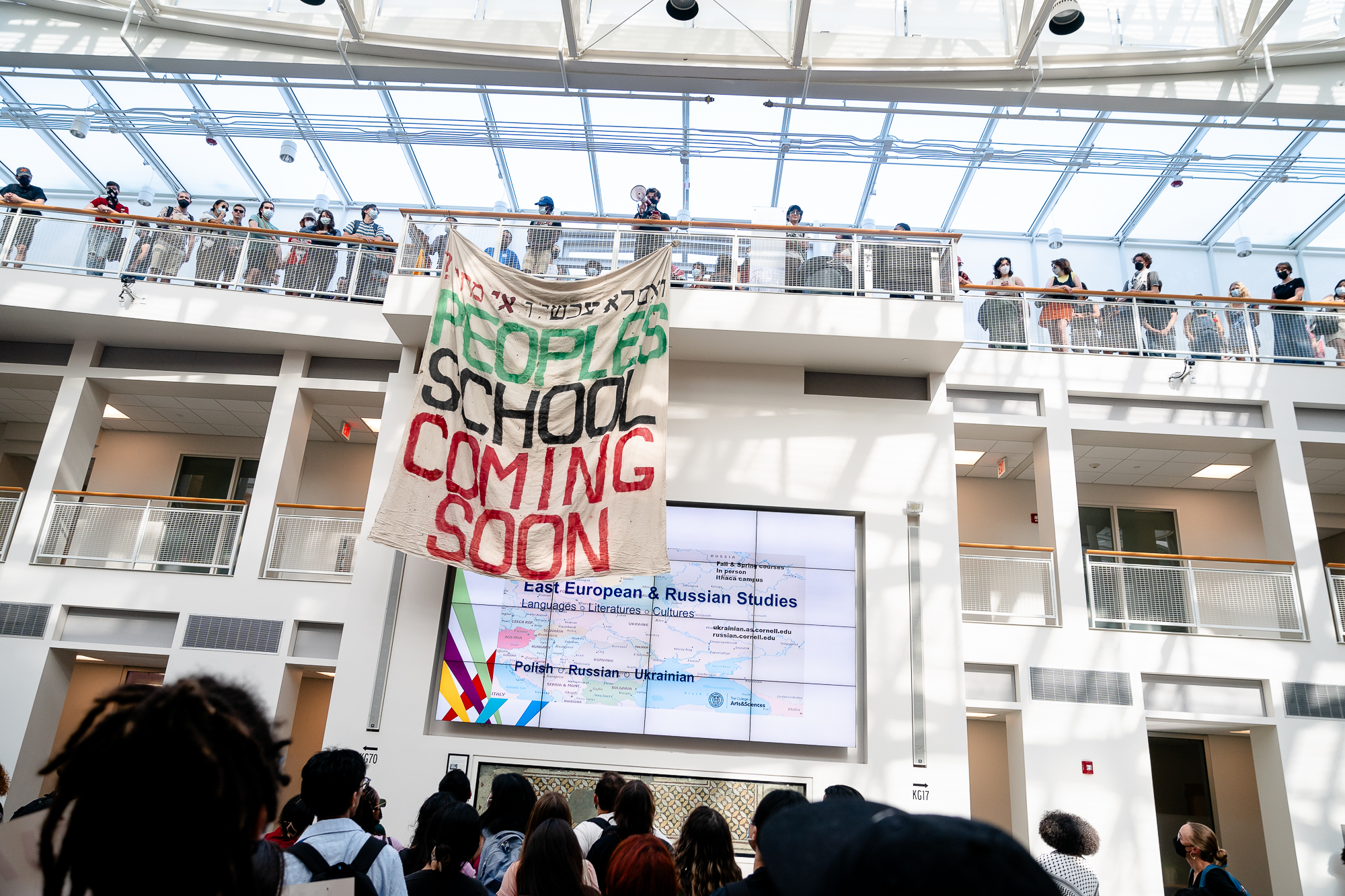 Cornell students reignite protests against Israeli military funding on ...