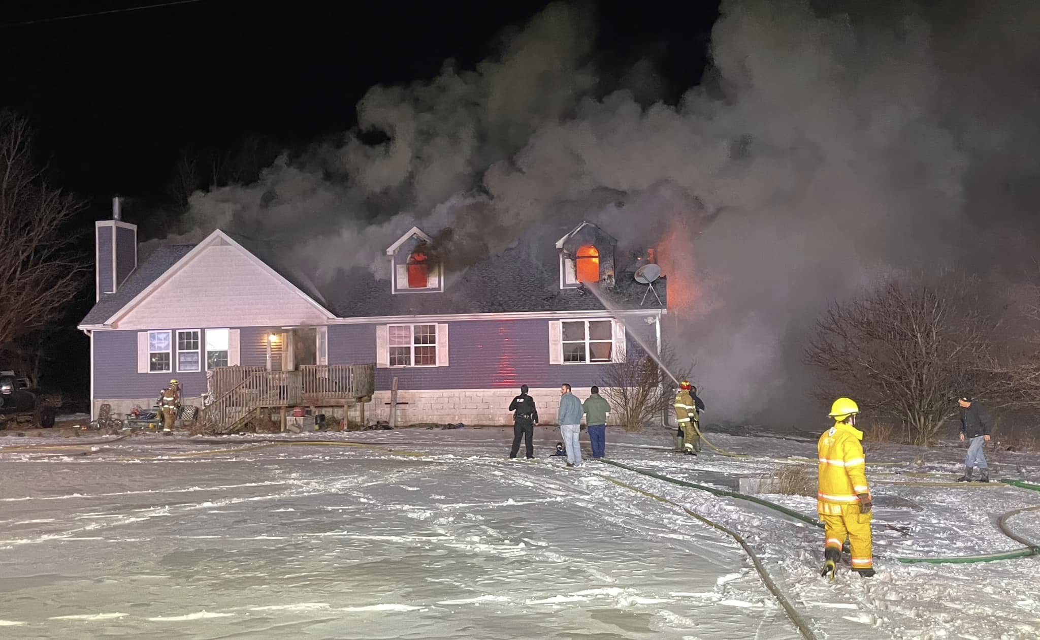 enfield fire jan 25 - The Ithaca Voice