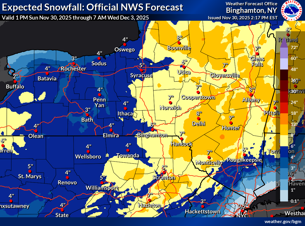 Weather: Cold with additional snowfall likely - The Ithaca Voice