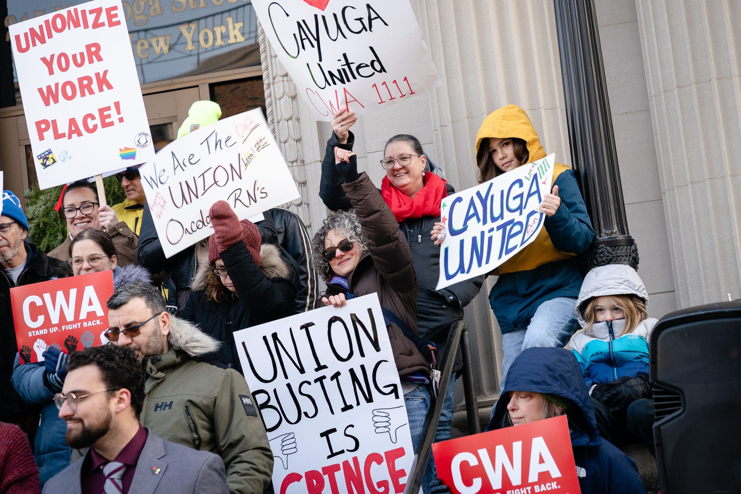 Community support swells ahead of nurses’ union vote - The Ithaca Voice